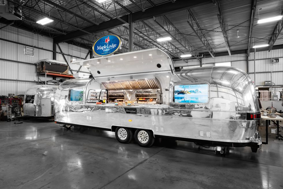 Maple Lodge Farms Airstream - Custom Airstream